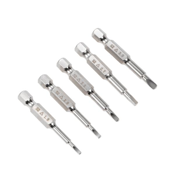 【本商品は海外出荷】お届けは通常20-30日を頂いております。[1]:マルチ磁気ビット：三角ヘッドTA18、TA20、TA23、TA27、TA30（1.8、2、2.3、2.7、3 mm）；シャンクの種類：6.35 mm六角シャンク； ドライ...