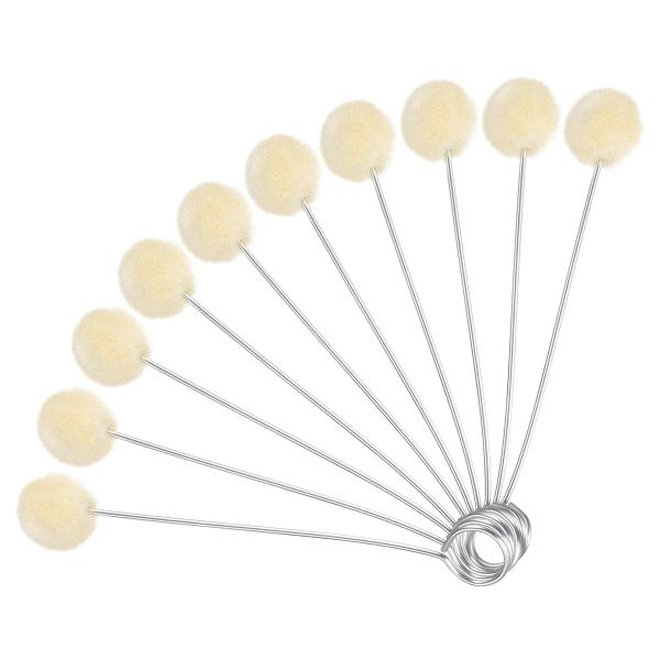 【本商品は海外出荷】お届けは通常20-30日を頂いております。[材料] この製品はウールボールとスチールハンドルで構成されており、サイズが均一で、柔らかく、滑らかで、脱落しにくく、高い操作効率を備えています。[特徴]ウールは耐食性と洗浄性が...