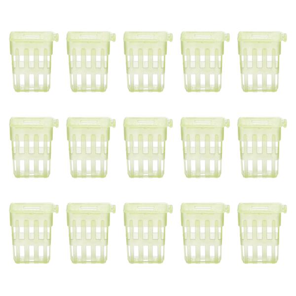 【本商品は海外出荷】お届けは通常20-30日を頂いております。仕様：女王蜂ケージのサイズ:35x14x46mm(L*W*H);15x女王蜂ケージプラスチック製ケージ：クイーンビーケージは耐久性のあるプラスチックです。 このケージの蜂の巣は、...