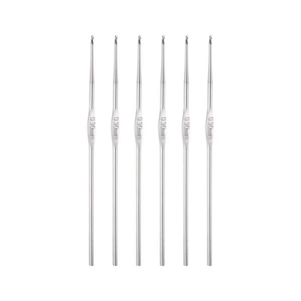 【本商品は海外出荷】お届けは通常20-30日を頂いております。[特徴]:色: シルバートーン;素材：sus304;長さ: 約。123 mm。幅：0.9 mm。[素材]:かぎ針はsus304素材を使用しており、変形しにくく、耐久性があり、長寿...