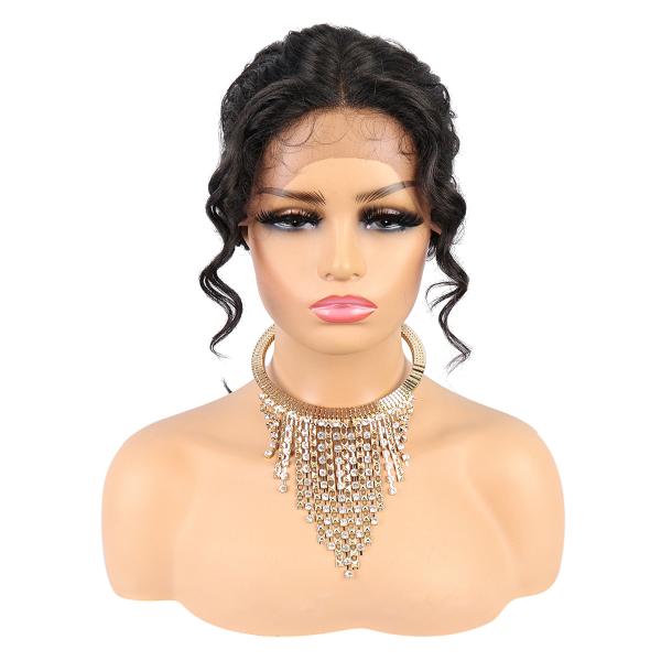 【本商品は海外出荷】お届けは通常20-30日を頂いております。規格と材料:長いカーリーレースフロントウィッグは46cm. 耐熱合成繊維でできており、レースの髪はハンドフックで作られ、視覚効果はよりリアルで自然です。調節可能なウィッグキャップ...