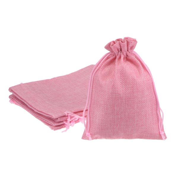 【本商品は海外出荷】お届けは通常20-30日を頂いております。サイズ - 長さ: 13cm、幅: 18cm。素材 - 綿麻混紡素材で、変形やしわになりにくく、吸湿性と通気性に優れています。特徴 - 巾着デザイン、簡単で便利なシール。 カバン...