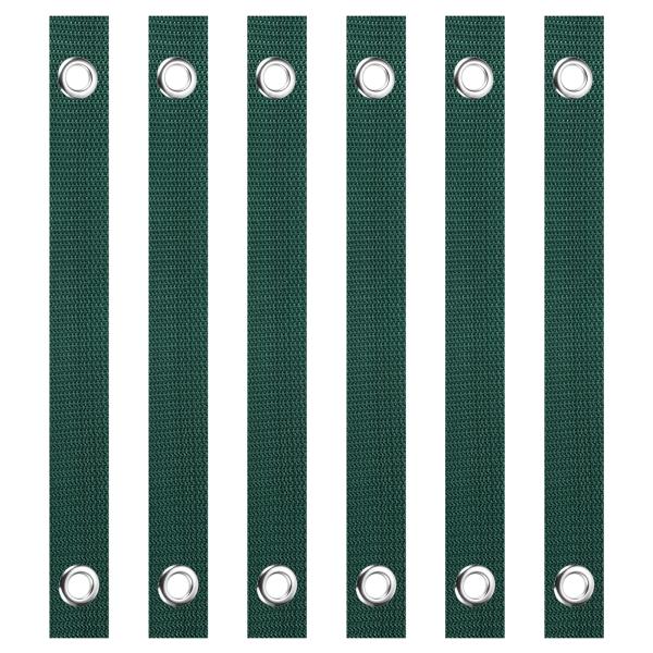 【本商品は海外出荷】お届けは通常20-30日を頂いております。カラー：緑、サイズ：40 x 3.8cm / 15.8 x 1.5"（長さ×幅）、パッキングリスト：木のストラップ6本特徴：ナイロンウェビング製で、頑丈で耐久性があり、耐摩耗性が...