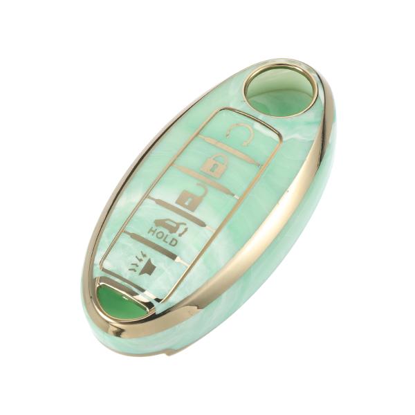 【本商品は海外出荷】お届けは通常20-30日を頂いております。正確なフィット - スマートキーフォブケースカバーは、Nis sanに対応Altimaに対応マキシマムラーノローグセントラ370zパスファインダー、Infi nitiに対応QX6...