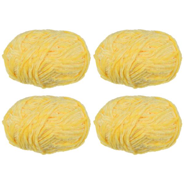 【本商品は海外出荷】お届けは通常20-30日を頂いております。サイズ - 重さ：4x100g/14.1oz；幅：6mm/0.24"；長さ：4x80m/347ydss；7mm-8mmの針サイズ（ニットゲージ）または4mm-5mmのUSサイズG...