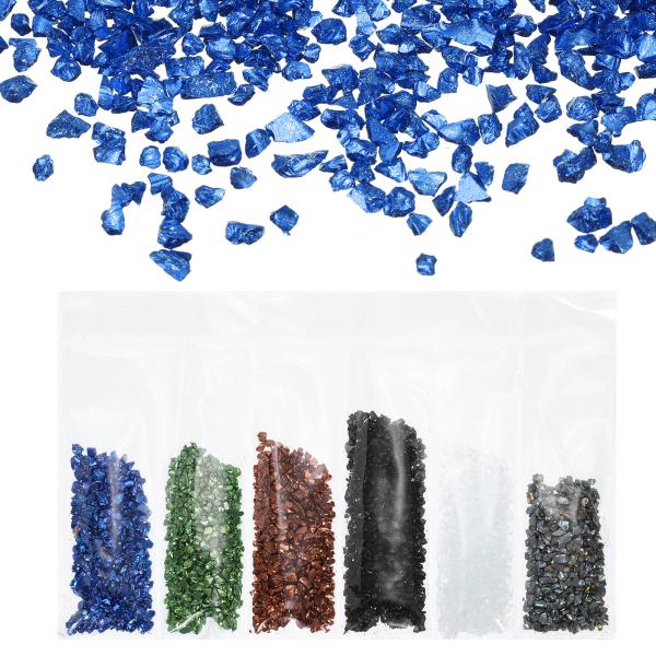 【本商品は海外出荷】お届けは通常20-30日を頂いております。主な素材：クラッシュガラスグリッターフレークはPETとガラスで作られています。さまざまな色で提供されています。品質の高いクラフト用ガラスシーケンスは輝きがあり、放射を出さず無臭で...