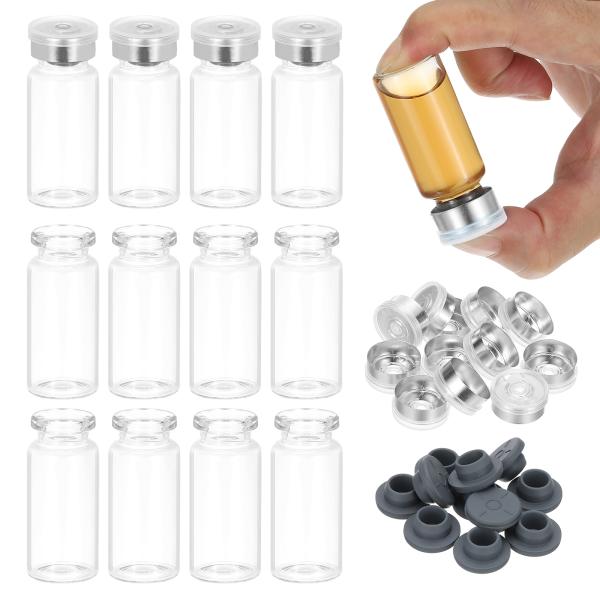 【本商品は海外出荷】お届けは通常20-30日を頂いております。用途：これらのガラスビアルには複数の保管機能があり、固体、液体、粉末物質を簡単に保持できます。エッセンシャルオイルや香水などの液体を保管するのに最適ですが、培地、試クスリ、実験室...