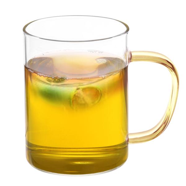 【本商品は海外出荷】お届けは通常20-30日を頂いております。容量：500ml；素材：3.3ホウケイ酸ガラス；最高温度：150度；全体サイズ：80x105mm（直径×高さ）；パッケージ内容：計量カップ1個利点：3.3ホウケイ酸ガラス製で、耐...