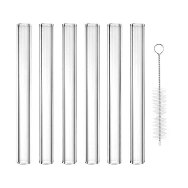 【本商品は海外出荷】お届けは通常20-30日を頂いております。仕様：材質：ガラス、カラー：透明、サイズ：高さ：12 cm、直径：12mm、パッケージリスト：6個 x ホウケイ酸ガラス管、1個 x クリーニング筆このガラス管は耐久性があり、お...