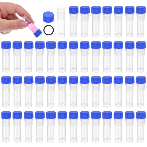 【本商品は海外出荷】お届けは通常20-30日を頂いております。キャップのカラー：ブルー；ボトルのカラー：透明；材質：PP（ポリプロピレン）；容量：1ml；ボトル口の外径：11mm；ボトルの高さ：39mm；全体サイズ：40x10mm（H*OD...