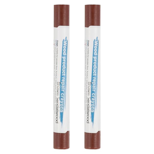 【本商品は海外出荷】お届けは通常20-30日を頂いております。仕様:色:ブラウン；素材:ハードワックス；クレヨンサイズ:11x1.1cm（長さ×幅）；梱包リスト:家具修理クレヨン2本入り利点:優れたワックス顔料を使用して作られており、これら...