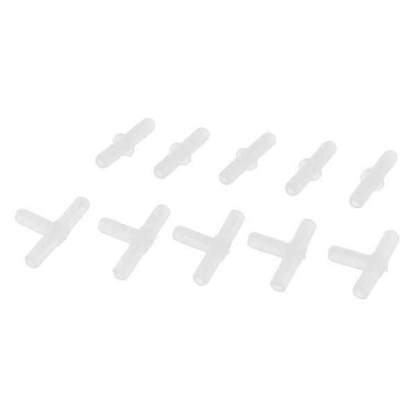 【本商品は海外出荷】お届けは通常20-30日を頂いております。スタンダード エアラインホースのメンドやエクステンド用; プラスチック製で長時間使用できる.5pcsT-コネクタと5pcsストレートコネクタを含んでいる; ストレートコネクタディ...