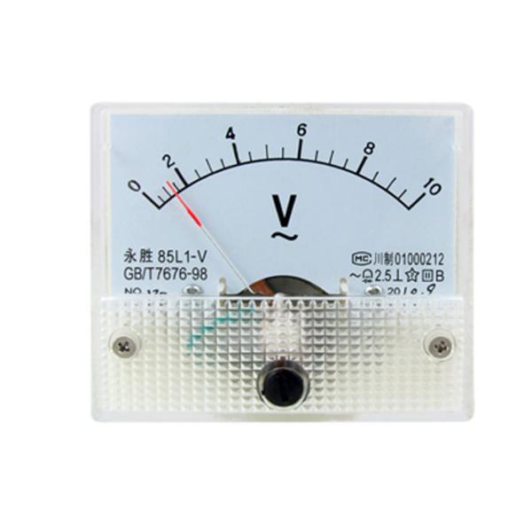 【本商品は海外出荷】お届けは通常20-30日を頂いております。製品名 : アナログ電圧計;モデル : 85L1;電圧測定範囲 : AC 0-10V精度 : クラス 2.5;メーターの顔のサイズ(約) : 6.3 x 5.5 x 1cm(L*...