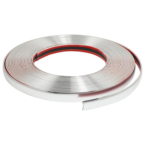 【本商品は海外出荷】お届けは通常20-30日を頂いております。製品名：モールディングトリムストリップ; 素材：ソフトプラスチック全長：12M / 39.37 Ft; 幅：10mm / 0.39 "カラー：シルバートーン重量：333gパッケー...