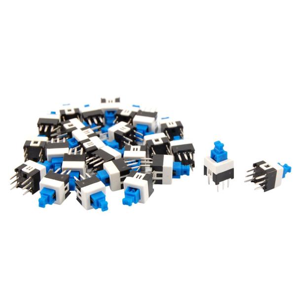 【本商品は海外出荷】お届けは通常20-30日を頂いております。製品名：タクトスイッチ;アクションタイプ：瞬間型タイプ：7×7mm;ピッチ：2mmカラー：ブラック、ブルー;合計サイズ：7×7×16m材料（外部）：プラスチック,金属;重量：18...