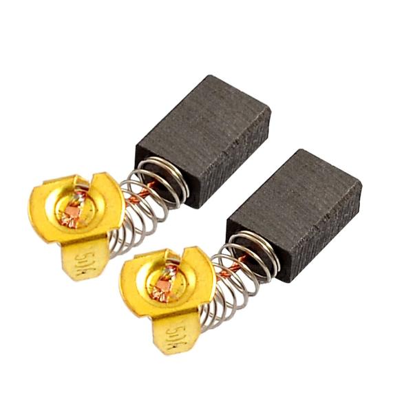 【本商品は海外出荷】お届けは通常20-30日を頂いております。製品名：モーターカーボンブラシ；素材：カーボン、メタルカラー：ブラック、ゴールドトーン；カーボンブラシサイズ (約) : 5 x 8 x 12 mm(L * W * H)全長(約...