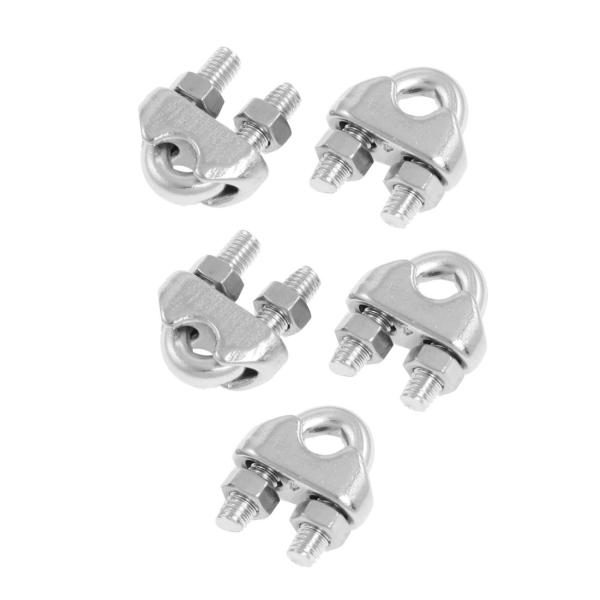 【本商品は海外出荷】お届けは通常20-30日を頂いております。商品名 :ワイヤロープクリップ;標準サイズ : 4mm色: シルバー;スレッド直径: 5mmサドルのサイズ : 22 x 10 x 9mmボルトのサイズ : 11mm淨重量 : ...