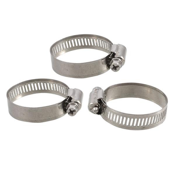 【本商品は海外出荷】お届けは通常20-30日を頂いております。製品名 :ホースクランプ;素材 :ステンレスホース直径 : 21-44mm;バンドサイズ :広さ: 12mm　厚さ： 0.6mm合計サイズ : 55 x 44 x 15mm;カラ...