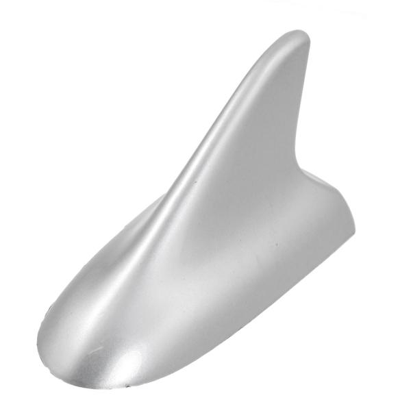 【本商品は海外出荷】お届けは通常20-30日を頂いております。製品名：車の装飾的なアンテナ デザイン：シャークフィン形素材：プラスチック サイズ（約）：13 x 5.8 x 7cm (L*W*H)カラー：シルバートーン正味重量：53gパッケ...