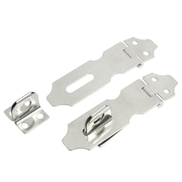 【本商品は海外出荷】お届けは通常20-30日を頂いております。製品名 :南京錠の留め金;素材 : 金属全サイズ : 7.5 x 2cm (L*W);フィットロック径 : 7mmインスタール穴径 : 3.5mm;カラー : シルバートーンネッ...