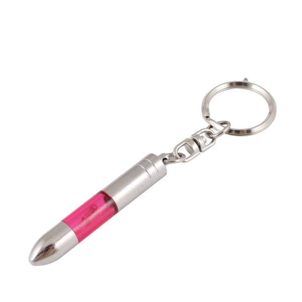 【本商品は海外出荷】お届けは通常20-30日を頂いております。商品名：除電放電器;主材質：メタルサイズ：5.5 x 0.9cm(L*D);キーホルダーサイズ： 2cm全長 ：10cm;メインカラー：シルバートーン、フクシア重量：12gパッケ...