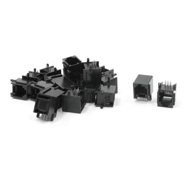 【本商品は海外出荷】お届けは通常20-30日を頂いております。製品名：ネットワーク　モジュラー　PCB　ジャック;タイプ：RJ12、6P6C合計サイズ：1.8×1.4×1.5M　材質：プラスチック、電子部品メインカラー：ブラック純重量：37...