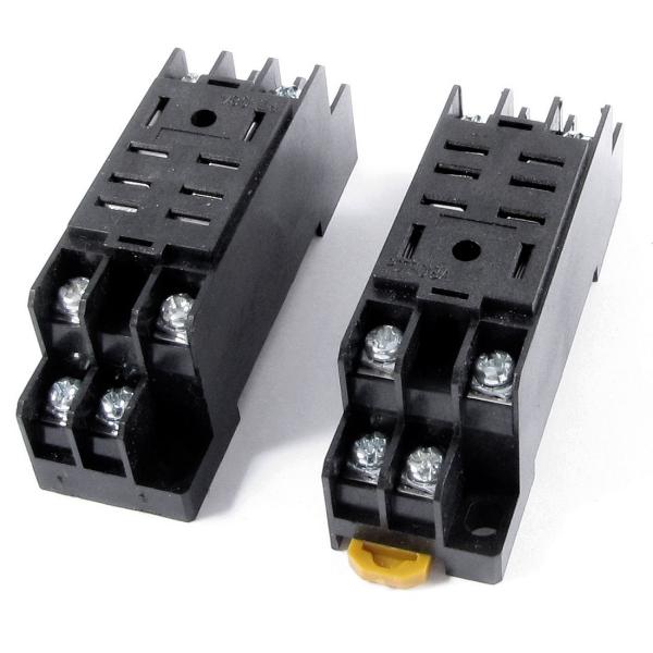 【本商品は海外出荷】お届けは通常20-30日を頂いております。製品名:リレーソケットベース モデル：PTF08A;適合 : LY1, LY2 リレーロード: 12A 300VAC;ピン数 : 8;全サイズ: 7.5 x 2.2 x 3cm穴...