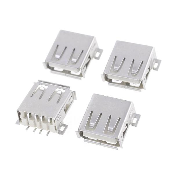 【本商品は海外出荷】お届けは通常20-30日を頂いております。製品名：USBのPCBジャック;タイプ：USBタイプAメスコネクタの長さ（ピンを除外）：14mm;合計サイズ：1.5×1.6×0.7cm（L * W*H）材質：金属、電子部品;メ...