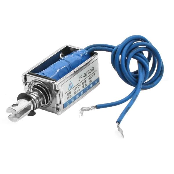 【本商品は海外出荷】お届けは通常20-30日を頂いております。商品名 : DCソレノイド電磁石;モデル : JF-0730B;材質: 金属, 電子部品定格電圧 : DC 12V;定格電流: 300mA;タイプ : 引き力&amp; ストロー...