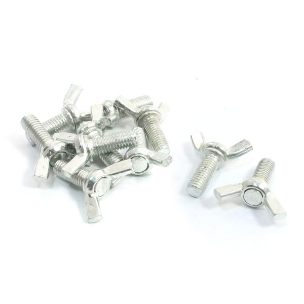 【本商品は海外出荷】お届けは通常20-30日を頂いております。蝶ボルト 6mm x 20mm【用途】建築、土木、電気用品、家具製品などの組み立てに使用します