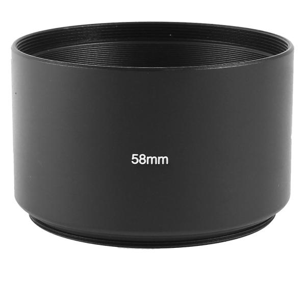 【本商品は海外出荷】お届けは通常20-30日を頂いております。頑丈な素材: この金属製望遠レンズフードは、滑らかな黒い表面を備えた強力で軽量なアルミニウム金属で作られています。互換性: このユニバーサル レンズ フードは、前端 (レンズ キ...