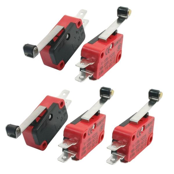 【本商品は海外出荷】お届けは通常20-30日を頂いております。製品名：マイクロスイッチ;モデル番号：V-156-1C25;アクチュエーターの動作：瞬間アクチュエータタイプ：ローラーヒンジレバー;定格電圧および電流：DC 0.6A 110VA...