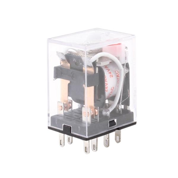 【本商品は海外出荷】お届けは通常20-30日を頂いております。商品名：パワーリレー；モデル : HH52PL;コイル電圧 : AC 24V接点容量 : AC 240V 5ADC 28V 5A;タイプ: DPDTピン数 : 8;ピンサイズ :...