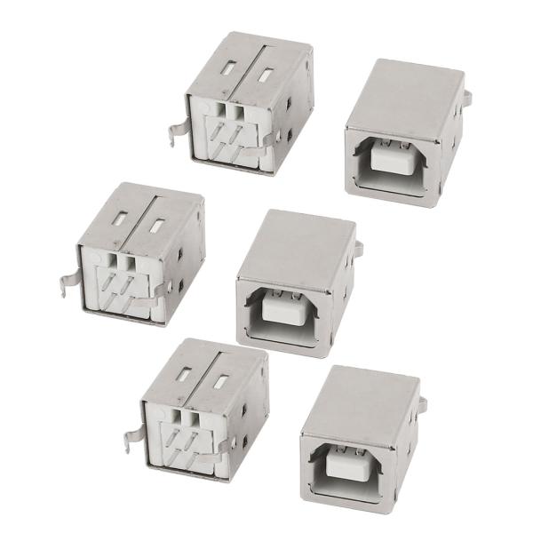 【本商品は海外出荷】お届けは通常20-30日を頂いております。仕様: 製品名: U S B-B コネクタ ソケット;タイプ:Bタイプ;サイズ: 1.7 x 1.2 x 1cm(長さ*幅*奥行き); パッケージ: 6 x U S B B/Fコ...