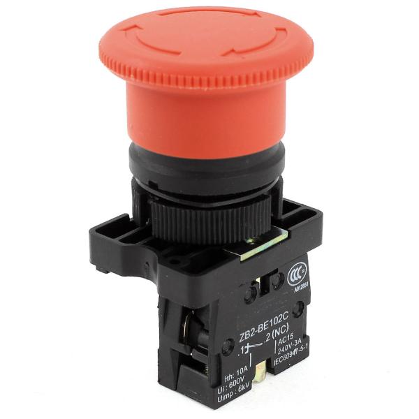 【本商品は海外出荷】お届けは通常20-30日を頂いております。製品名 : 緊急停止プッシュボタンスイッチ;モデル : ZB2-BE102C;スイッチタイプ : NC, SPST, ラッチ定格負荷 : 240V 3A;電圧 : 600V電流 ...