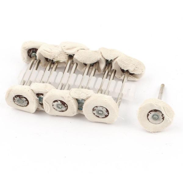 【本商品は海外出荷】お届けは通常20-30日を頂いております。製品名：バフブラシ;材質：金属、織物;適用：ドレメル回転道具タイプ：車輪形;シャンク直径：3mm;シャンク長さ：30mmバフブラシ直径：25mm;バフブラシ厚さ：5mm全長：40...