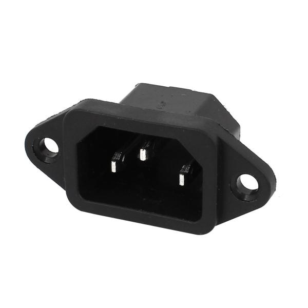 【本商品は海外出荷】お届けは通常20-30日を頂いております。ブランド: DMiotech 素材:プラスチック、電気パート　重量: 10gパッケージコンテンツ:1*ソケット　カラー:ブラックソケットタイプ: IEC 320 C14 オス　電...