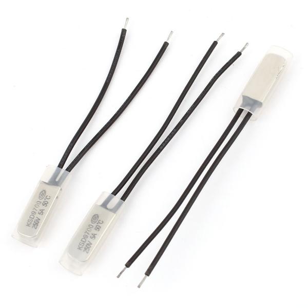 【本商品は海外出荷】お届けは通常20-30日を頂いております。製品名：温度制御スイッチ  材質：プラスチック バイメタル純重量：10g パッケージコンテンツ：3×温度制御スイッチ ブランド：アッシジモデル：KSD9700 メインカラー：シル...