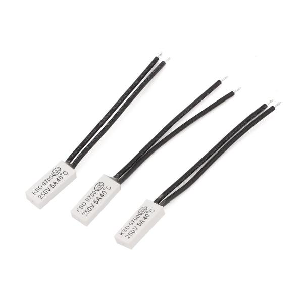 【本商品は海外出荷】お届けは通常20-30日を頂いております。製品名：温度制御スイッチ;製造：CHINA;材質：プラスチック、バイメタル重量: 7g; 内容: 3 x 温度制御スイッチ; ブランド：Assisiモデル: KSD9700; メ...