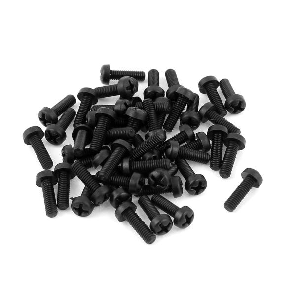 【本商品は海外出荷】お届けは通常20-30日を頂いております。商品名 : 十字穴マシンネジ;材料:プラスチック;カラー : ブラックヘッドタイプ : パンヘッド;ネジ直径 : 2.5mm(M2.5 );ネジ長 : 8mmネジピッチ : 0....