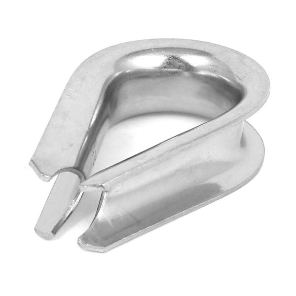 【本商品は海外出荷】お届けは通常20-30日を頂いております。主な材料: 304 ステンレス鋼 ; パッケージ内容：1×ワイヤーロープシンブル製品名:ワイヤロープシンブル; 重量: 154gメインカラー：シルバートーンの全体的なサイズ：10...