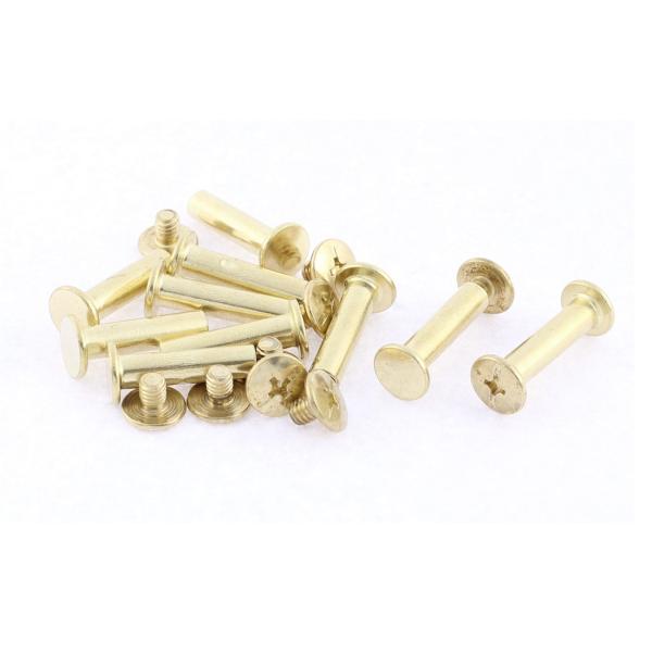 【本商品は海外出荷】お届けは通常20-30日を頂いております。サイズ：該当穴径:5mm; オスネジサイズ(ネジ): M4 x 5mm(D*L); メスネジサイズ(トップ): M4 x 20mm(D*L)アプリケーション：薄いアルバム、装飾バ...