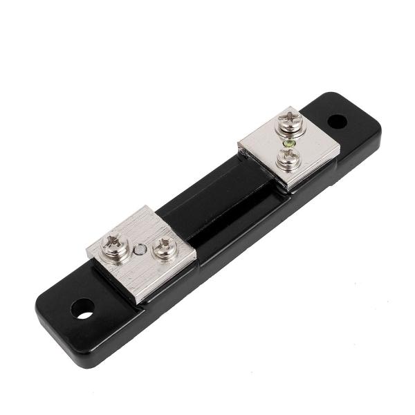 【本商品は海外出荷】お届けは通常20-30日を頂いております。素材：金属、プラスチック正味重量：68g。パッケージ内容：DCシャント1個入りメインカラー：シルバートーン、ブラック。 寸法：120 x 25 x 20mm精度：0.5クラス。電...