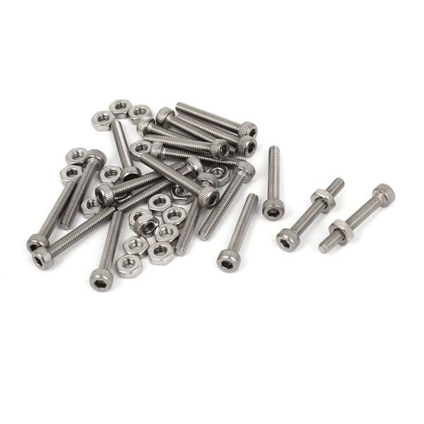 【本商品は海外出荷】お届けは通常20-30日を頂いております。タイプ：六角ソケット ヘッドスタイル：六角穴付ボルト 素材：ステンレスパッケージ: 20セットx六角穴付ボルト 商品名:六角穴付ボルト スレッドサイズ: M2.5x18mm重量:...