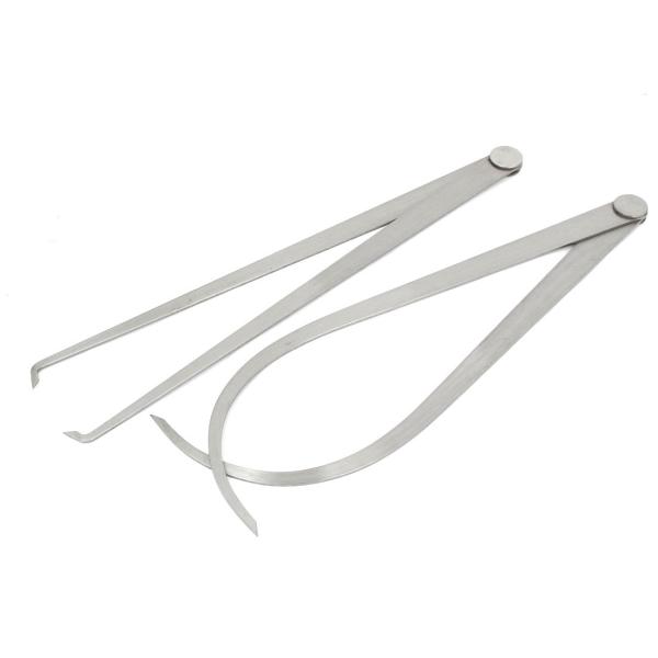 【本商品は海外出荷】お届けは通常20-30日を頂いております。ブレード最大幅（各）: 17mm; 商品名：外内部のパス素材：金属；重量 469gパッケージ内容: 2セット x 外内部のパスメーンカラー：シルバートーン全サイズ：長さ: 300mm