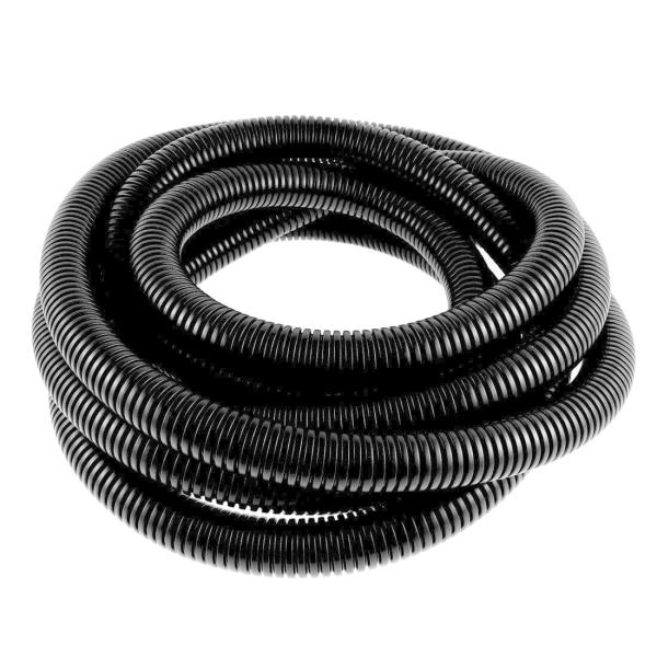 【本商品は海外出荷】お届けは通常20-30日を頂いております。　素材：プラスチック純重量: 292g; パッケージ: 1 xコルゲートチューブメーンカラー:ブラック 全長：4.7M内径: 22mm外径: 28mm