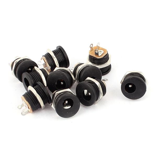 【本商品は海外出荷】お届けは通常20-30日を頂いております。DC電源デバイスに適合します。ワッシャー付き、取り付けやすいです。マザーボード、システム基板等の回路基板に適合します。電源コネクタの素敵な置換です。DC電源ジャックソケット5.5...