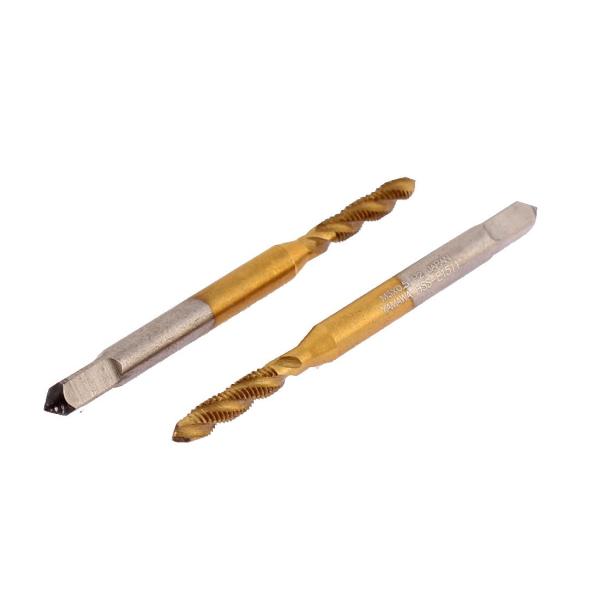 【本商品は海外出荷】お届けは通常20-30日を頂いております。全長: 50mm；総重量： 8g商品名: スパイラルタップ; 軸の直径： 3 mm；フルートの直径: 3mm(M3)；素材: HSSパッケージの内容：2 x スパイラルプラグタッ...