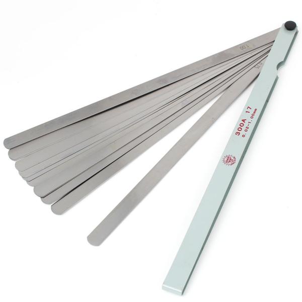 【本商品は海外出荷】お届けは通常20-30日を頂いております。ディメンション:300mm x 15 x 6mm カラー: シルバートーン重量: 205g　　パッケージコンテンツ: 1 x シックネスゲージ商品名:シックネスゲージ　　　材質:...