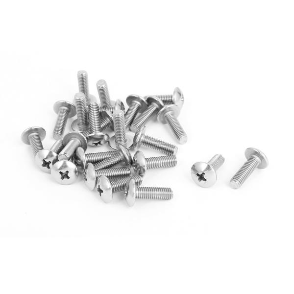 【本商品は海外出荷】お届けは通常20-30日を頂いております。商品名：トラスヘッドプラスネジ。材質：ステンレス鋼; 重量：85gパッケージ内容：トラスヘッドプラスネジ25個入り。メインカラー：シルバートーン。ねじサイズ：M5x16mm （D...